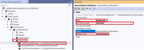 Ax2012d365fno How To Create A Aot Static Query Using Multiple Tables D365fno