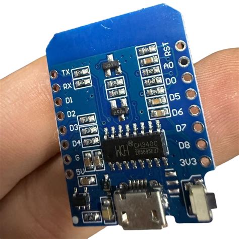 Wemos D1 Mini Esp8266 Tabanlı Arduino Kartı Esp 12f Voltaj