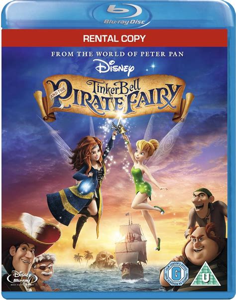Tinker Bell And The Pirate Fairy [blu Ray] Uk Peggy Holmes Jenni Magee Cook Dvd