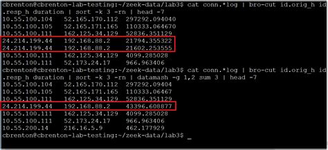 Identifying Long Connections With Brozeek Active Countermeasures