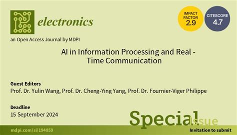 Electronics Mdpi On Linkedin Callforpapers Specialissue