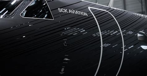Aerotec Applies Matte Black Look To Sck Aviation Gulfstream G450