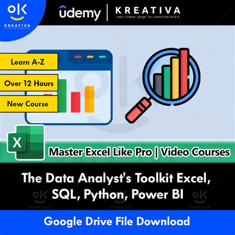 video course the data analyst s toolkit excel sql python power bi
