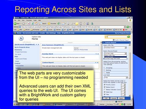 Ppt Managing Project Management With Sharepoint And Brightwork Powerpoint Presentation Id6694757