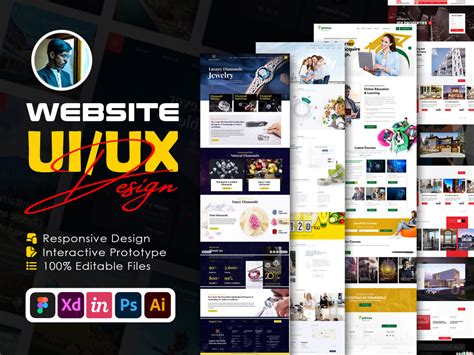 UI UX design of website landing page website design | Upwork