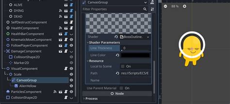 CanvasGroup Outline Shader : r/godot