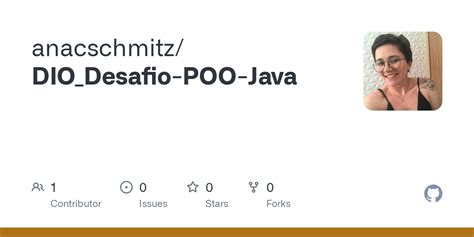 Github Anacschmitz Dio Desafio Poo Java