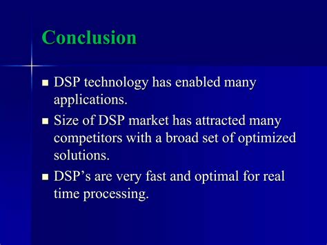 Digital Signal Processors Dsps Pptx