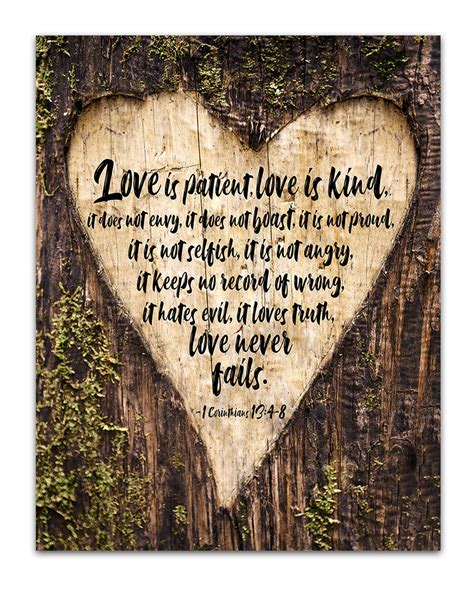 Love Is Patient Love Is Kind Kjv