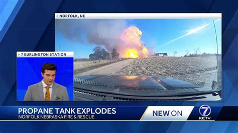 Unbelievable Video Shows Propane Tank Exploding As Norfolk Crews Respond To Structure Fire