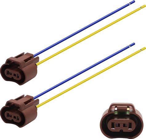 Jaandmiu 9006 Hb4 Female Socket Wiring Harness Pigtail