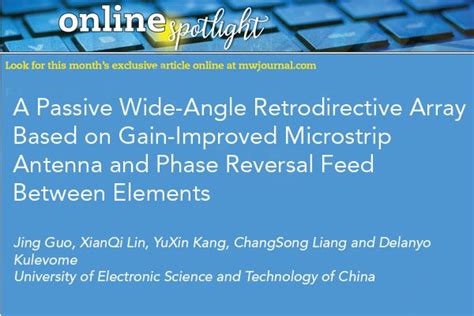 A Passive Wide Angle Retrodirective Array Based On Gain Improved