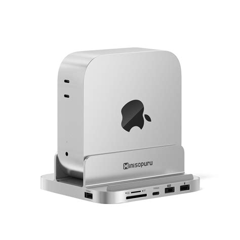 Mac Mini Stand And Docking Station With Ssd Enclosure