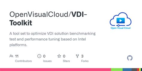 Github Openvisualcloudvdi Toolkit A Tool Set To Optimize Vdi Solution Benchmarking Test And