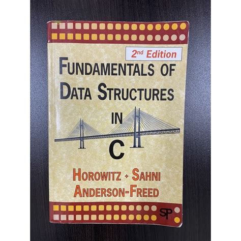 資料結構原文書fundamentals Of Data Structures In C 蝦皮購物