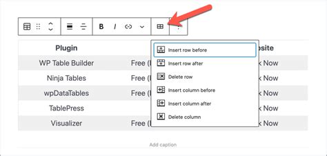 How To Create Tables In WordPress Block Classic Editor