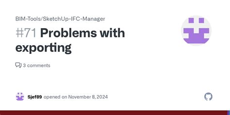 Problems With Exporting · Issue 71 · Bim Toolssketchup Ifc Manager