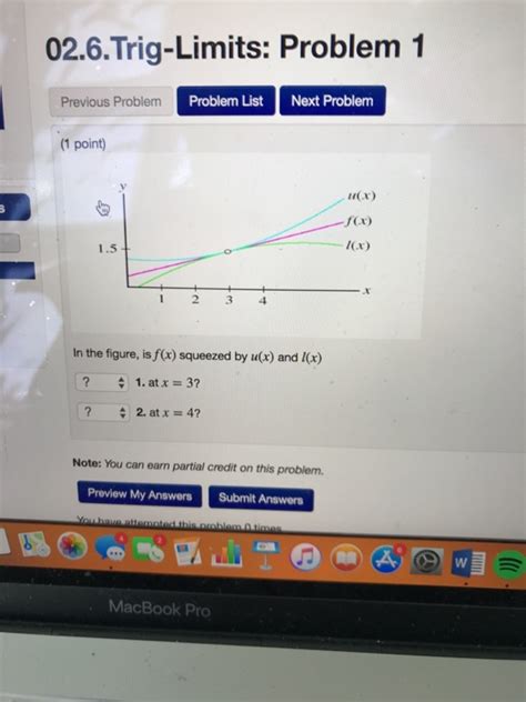 Solved 026trig Limits Problem 1 Previous Problem Problem