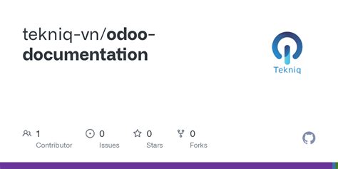 Github Tekniq Vnodoo Documentation
