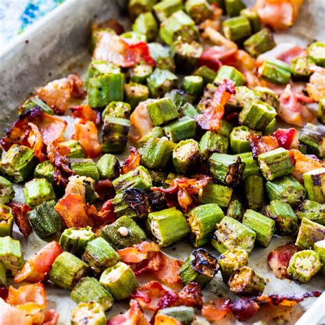 Roasted Okra Roasted Okra Recipe