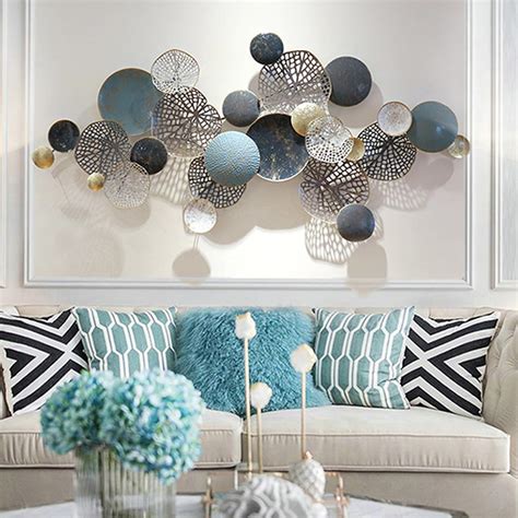 Iytbilq Metal Wall Art Decor 53x26 Large Metal Wall Decor