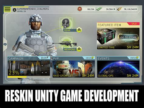A Reskin Or Full Game Development In Unity Upwork