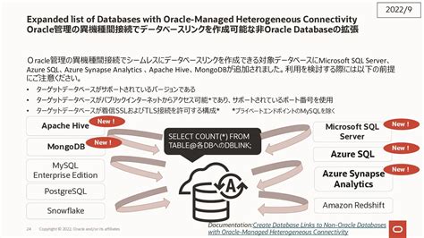 Oracle Cloud Infrastructure：2022年10月度サービス・アップデート Speaker Deck