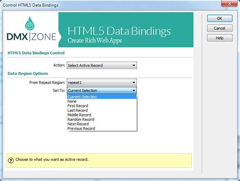html5 data bindings reference articles dmxzone