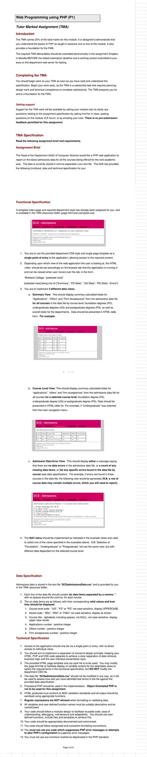 Solved Web Programming Using PHP P Tutor Marked Chegg
