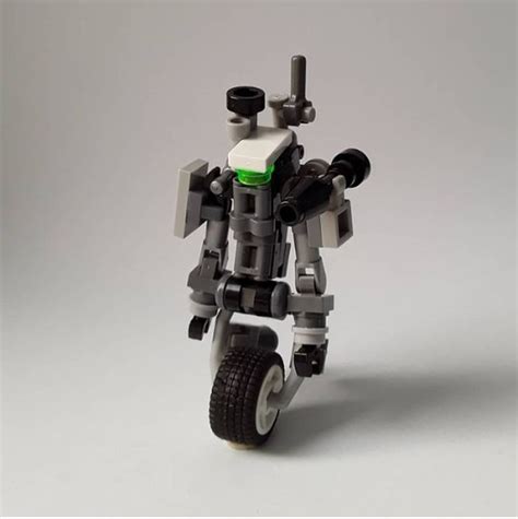 Lego Moc Mini Robot On One Wheel By Evabrick Rebrickable Build
