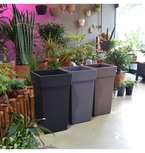 대형 플라스틱 화분 유니크 550 사각 30x30x55cm 플라스틱화분 모던화분 사각화분 대형플라스틱화분 감 티몬