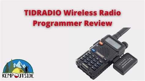 Tidradio Wireless Radio Programmer Review Program You Gmrs Or Ham Radio With Your Cell Phone