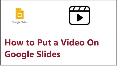 How To Put A Video On Google Slides YouTube