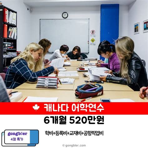 공블러 대학생 🇨🇦️캐나다어학연수 명문연수기관 공블러4월특가 캐나다어학연수 2개월220만원 Facebook