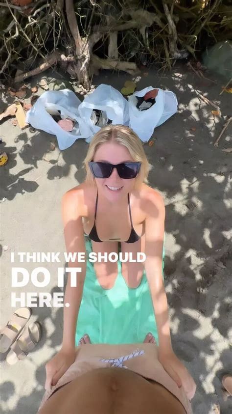 We Had Sex On Disgusting Beach Covered In Rubbish It Was For A Good Cause Daily Star