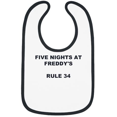 Five Nights At Freddys Rule 34 Bibs Sold By Distinctlyivy Sku 58037991 55 Off Printerval