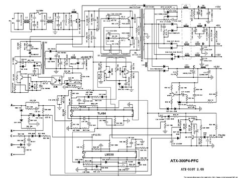 Power Supply Diagram Pc Schematic Standby Datasheet Atx Iden