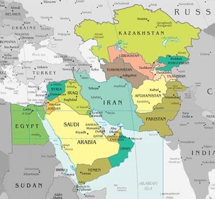 World Maps Library Complete Resources Maps Middle East Countries