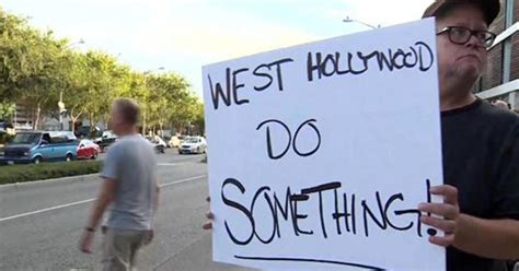 Dozens Protest What Theyre Calling Unsafe Crosswalks In West Hollywood