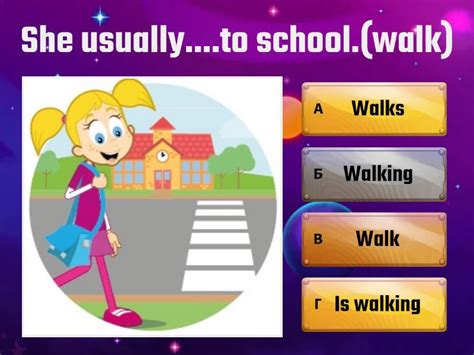 Present Simple Continuous Quiz