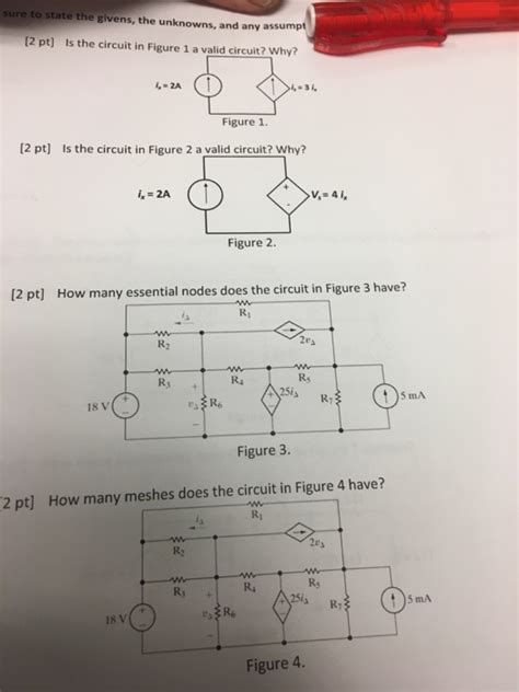 solved is the circuit in figure 1 a valid circuit why is
