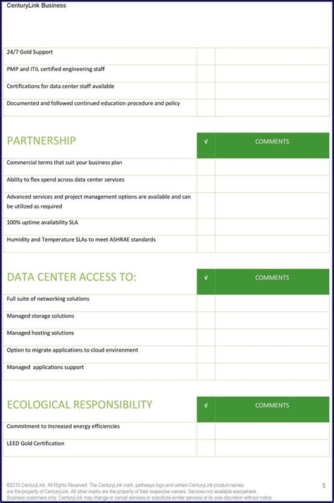 Data Center Checklist Template Excel Template 2 Resume Examples