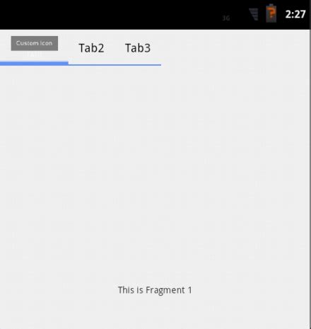Java Using Tabs In Android Application Stack Overflow