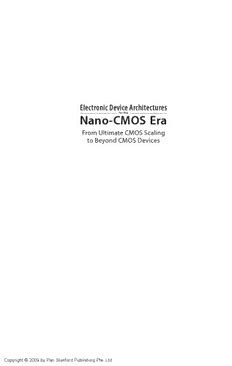 Electronic Device Architectures For The Nano CMOS Era From Ultimate CMOS Scaling To Beyond CMOS