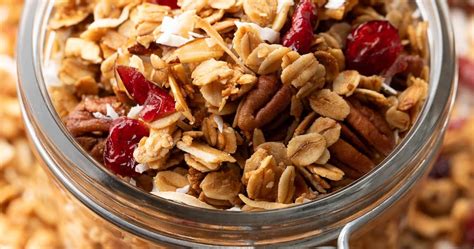 Cranberry Coconut Granola Punchfork