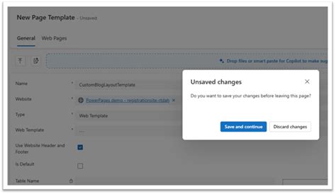 What Is Page Template In Power Pages And How To Create A New Page Template In Portal Management