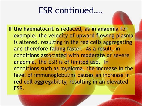 PPT CRP Vs ESR Assessing And Measuring The Inflammatory Response PowerPoint Presentation ID