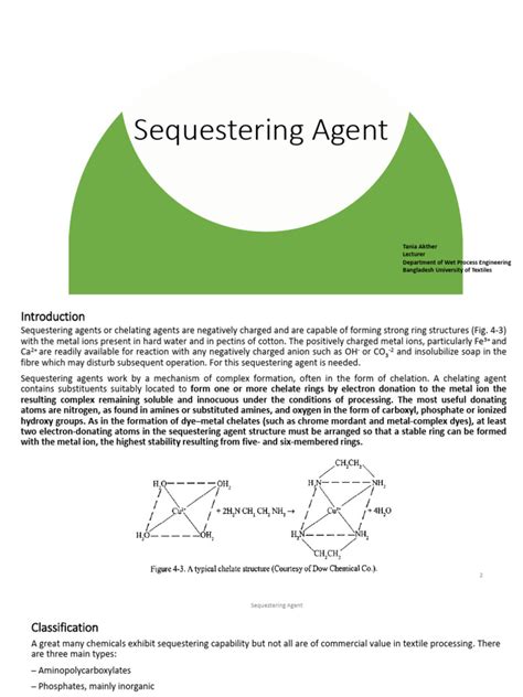 Sequestering Agent Download Free Pdf Coordination Complex Chelation
