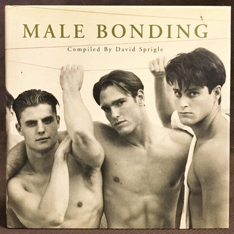 Male Bonding By David Sprigle Fine Condition Cloth 1997 Exquisite