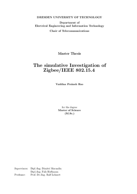 pdf performance analysis of ieee 802 15 4 zigbee wireless sensor